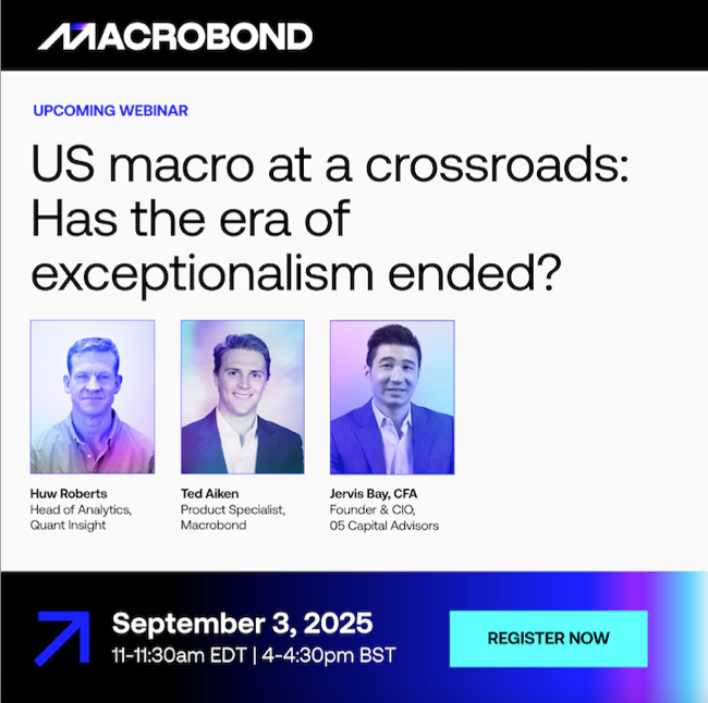 US economy, portfolio management, investing, institutional investors, webinar, macrobond, MSCI ...